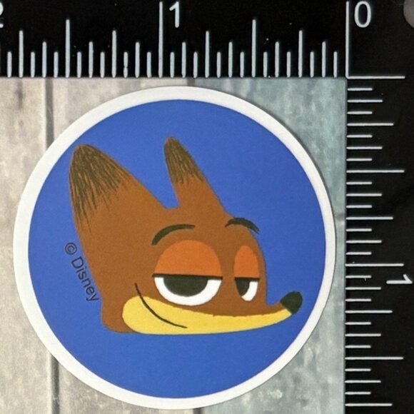 Office | 110 Disney Zootopia Reusable Waterproof Vinyl Sticker Decal ...